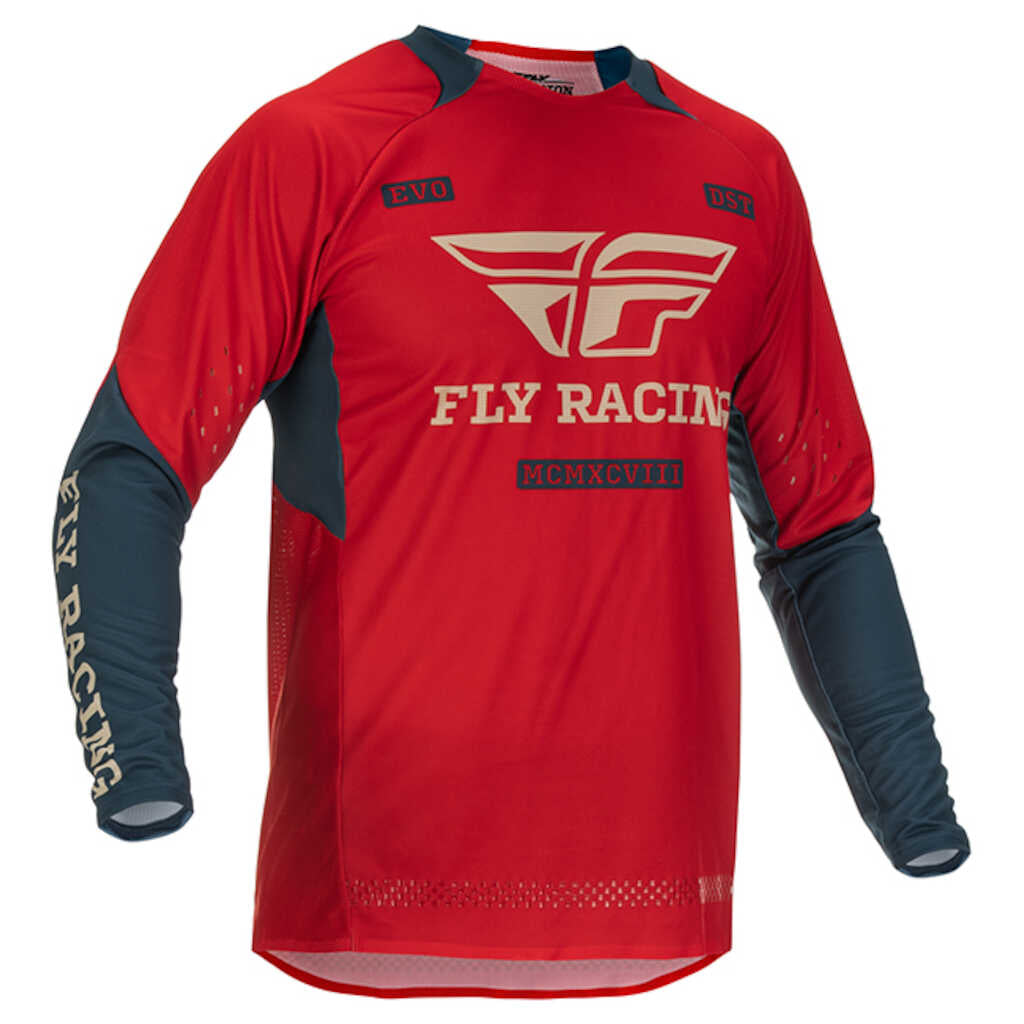 Fly Racing Mens 2022 Evolution MX Jersey Red/Grey – C.M.T Racing