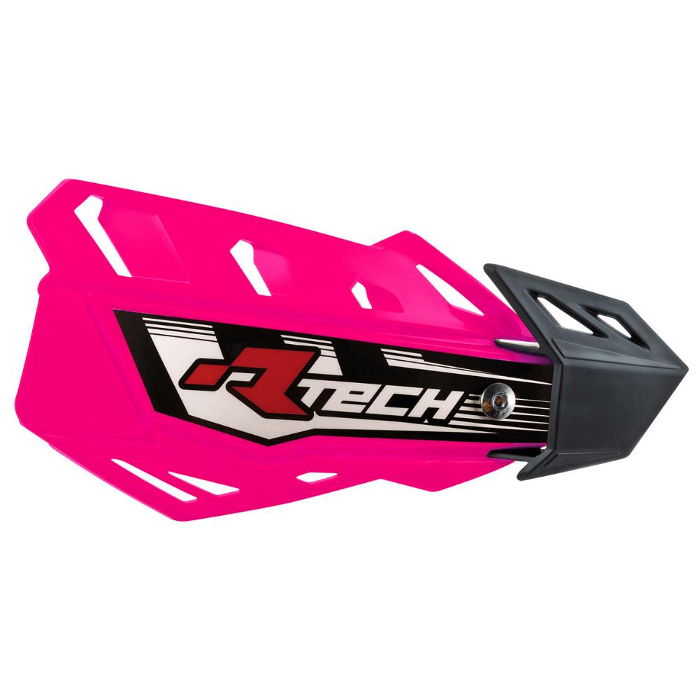Rtech Neon Pink FLX MX Handguards - Includes Mounting Kit – C.M.T Racing